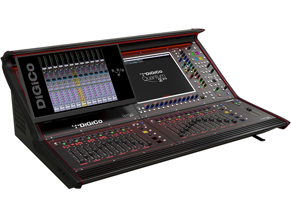 Used, Second hand DiGiCo Quantum 225 Digital Mixing Console - Used ...