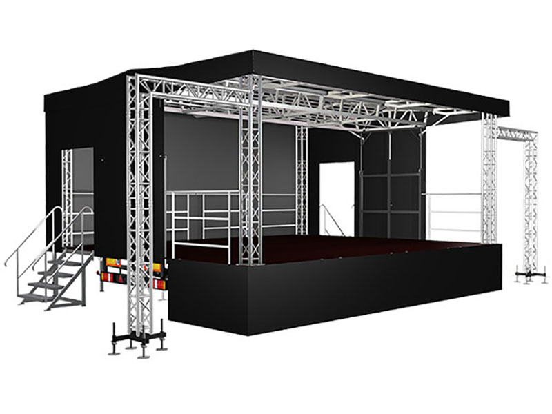 ALSPAW M42 Mobile Stage 7x6x5m Ex-demo, Like new - Staging - Trussing ...